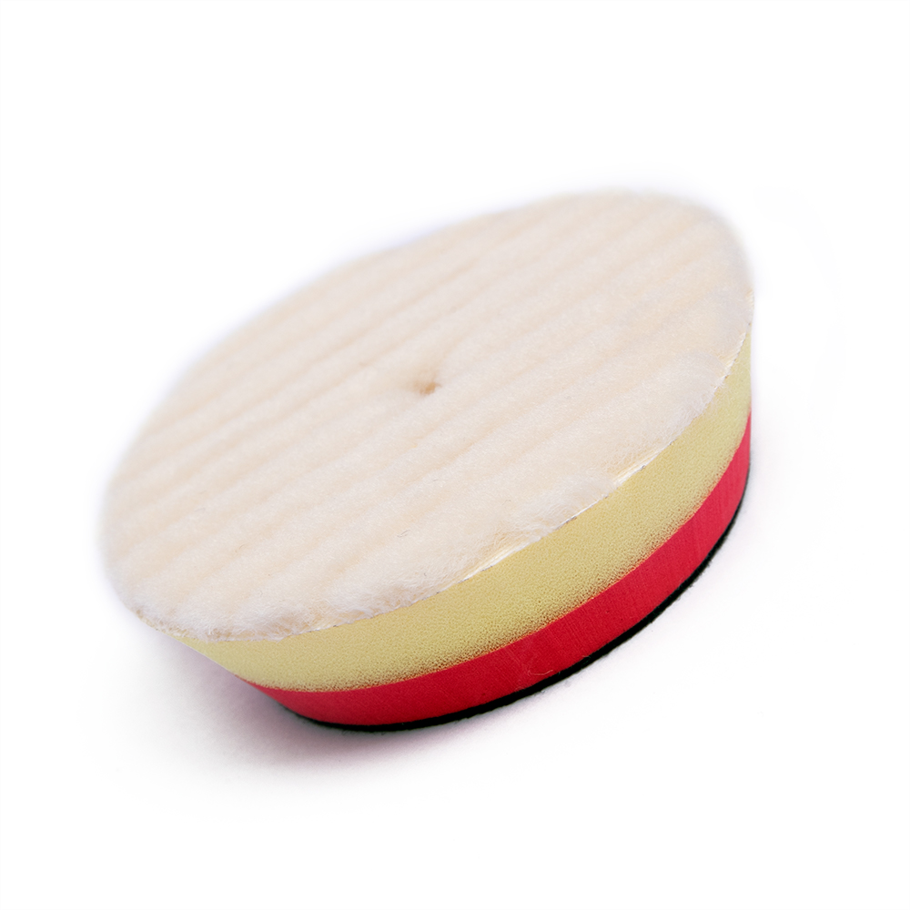 3" Woolen Heavy Cutting Pad – Spot Buffing | Coating Daddy