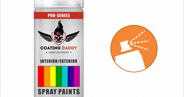 Orange Red - Bold Spray Paint from Coating Daddy
