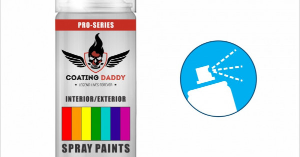 Normal Sky Blue Spray Paint - Coating Dadd