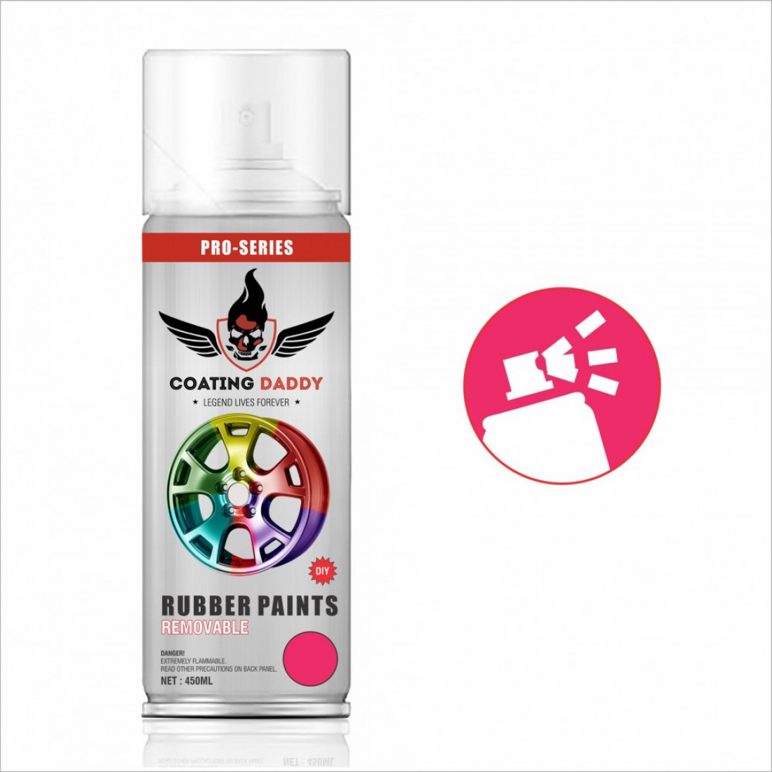 Fluorescent Pink – Vibrant Spray Paint | Coating Daddy